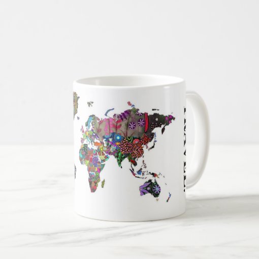 World Map Travel Mug | Zazzle