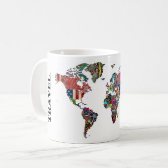 World Map Travel Mug | Zazzle