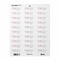 World Map travel theme Return Address Labels | Zazzle