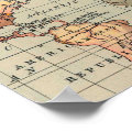 World Map Vintage Poster | Zazzle