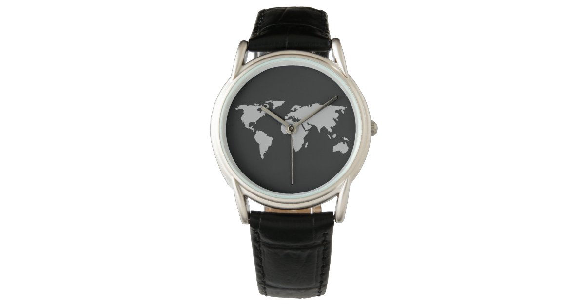 world map watch | Zazzle