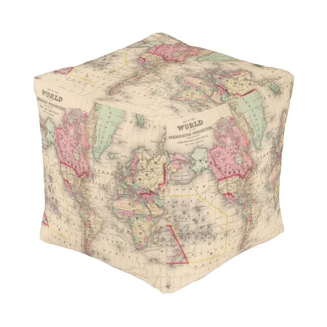 World Mercator proj Map by Mitchell Pouf | Zazzle