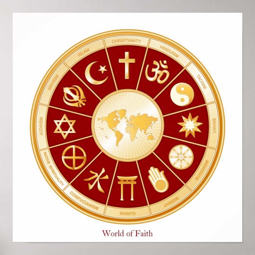 World of Faith Poster | Zazzle