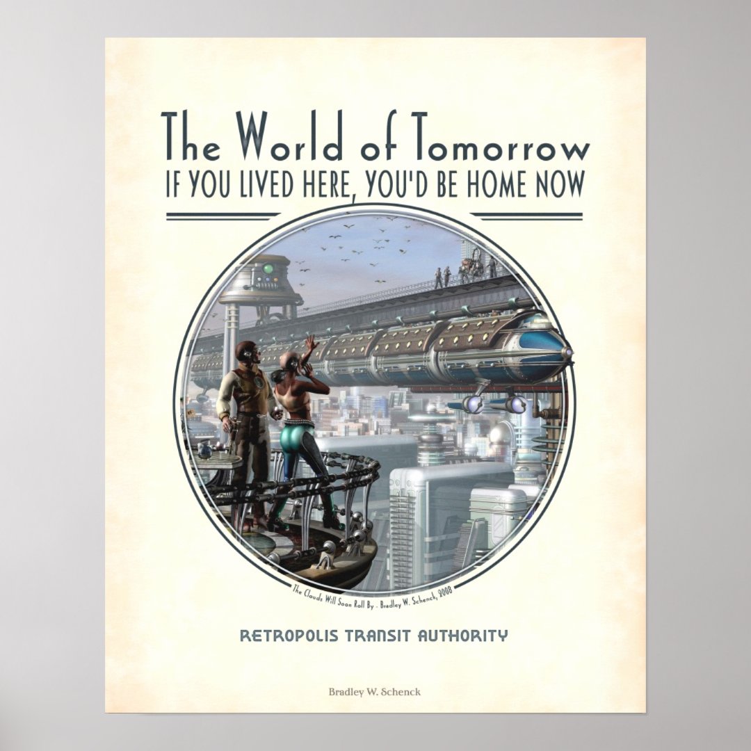 World of Tomorrow poster (16x20") | Zazzle