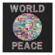 World Peace Flag Collection Wall Art | Zazzle
