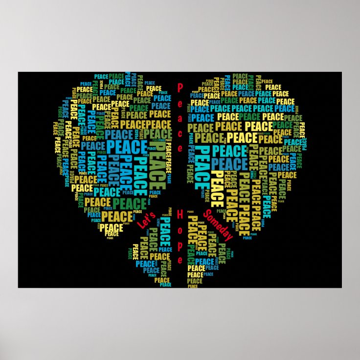 World Peace Poster | Zazzle