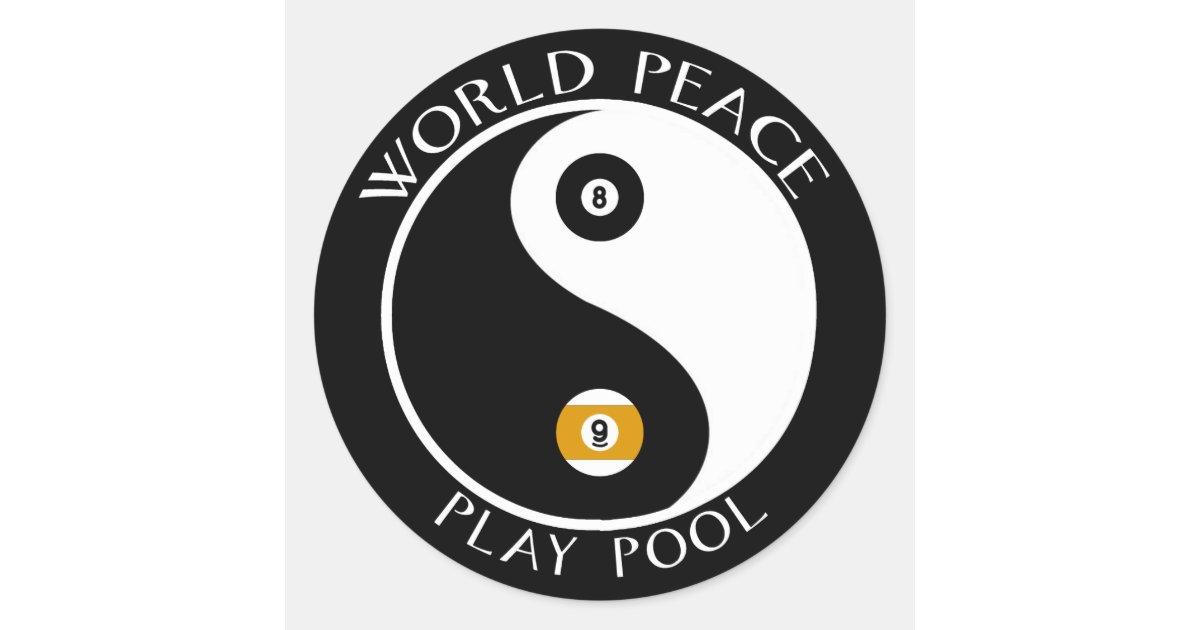 World Peace stickers | Zazzle