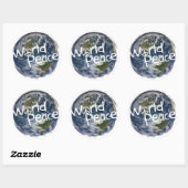 World Peace Stickers | Zazzle