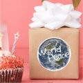 World Peace Stickers | Zazzle