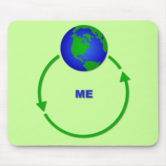 World Revolves Around Me Funny Mousepad Humor | Zazzle.com