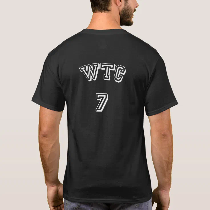 World Trade Center 7 black tshirt | Zazzle