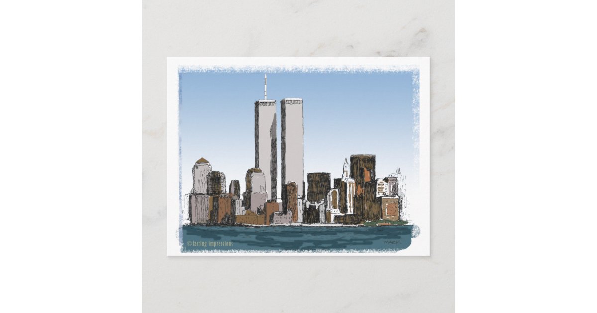 World Trade Center Postcard | Zazzle