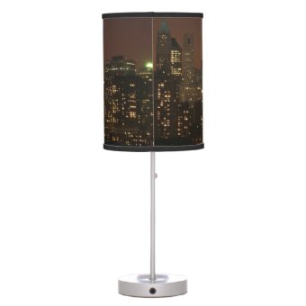 World trade center tribute in light in New York. Table Lamp | Zazzle
