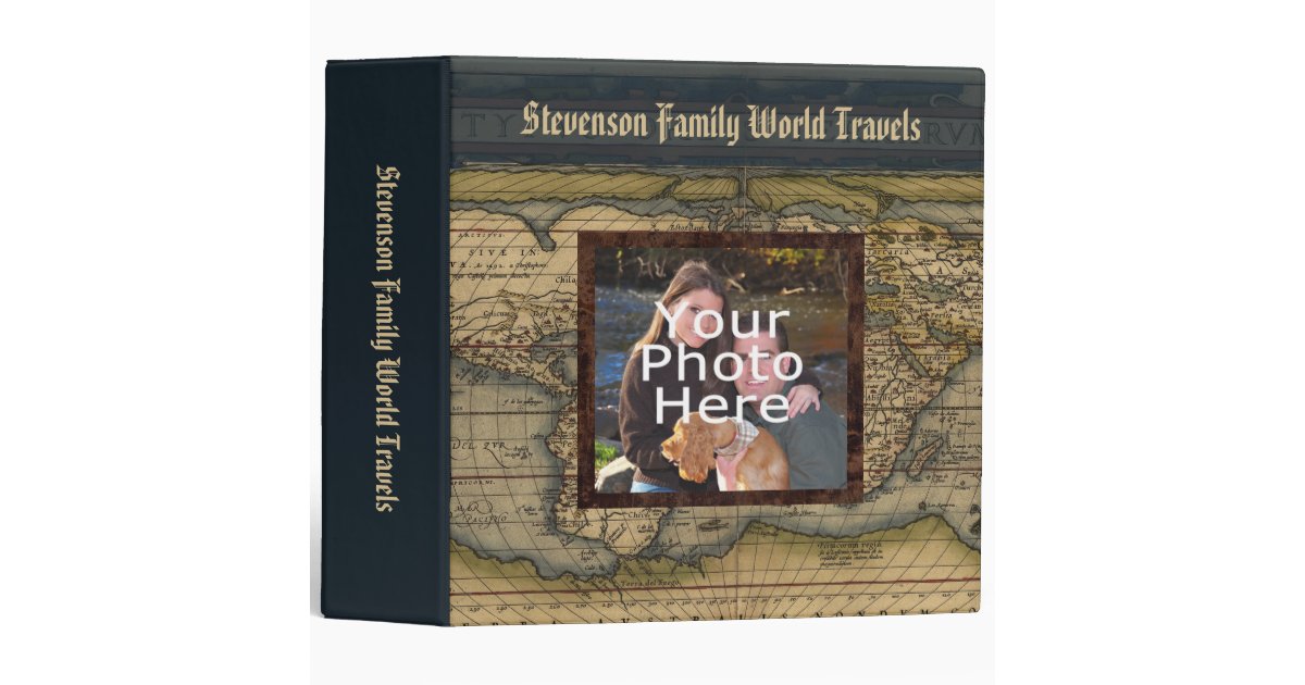 World Travel Photo Binder | Zazzle