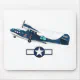 World War 2 American Airplanes Mouse Pad | Zazzle
