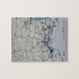 World War II D-Day Map June 6, 1944 Jigsaw Puzzle | Zazzle