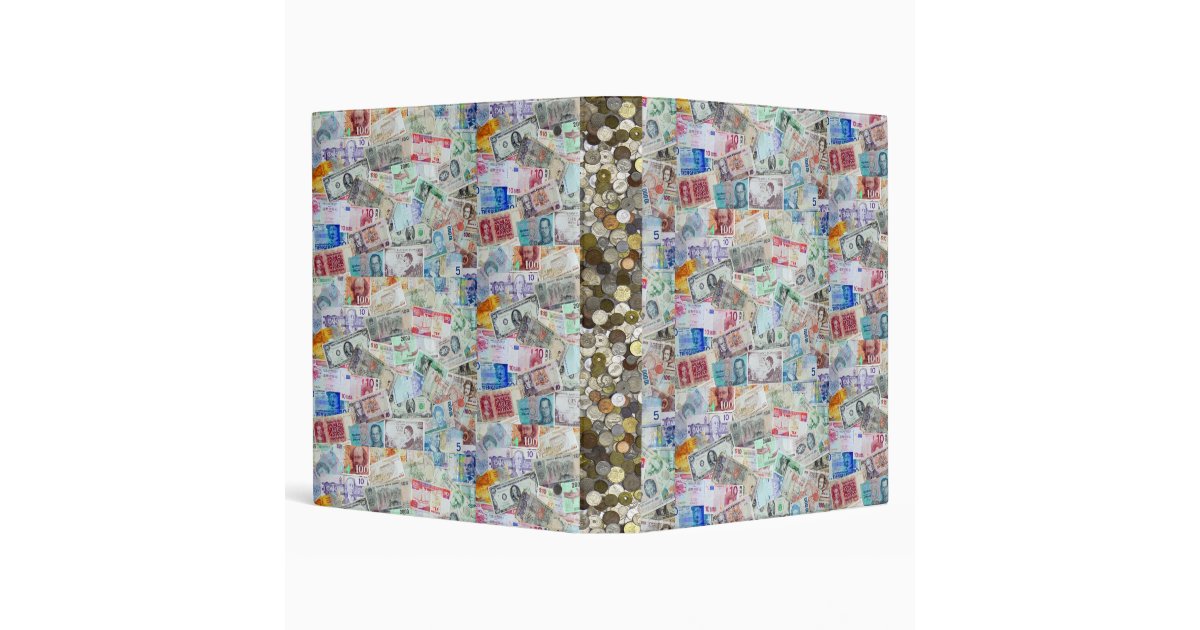 Worldly Money Binder | Zazzle