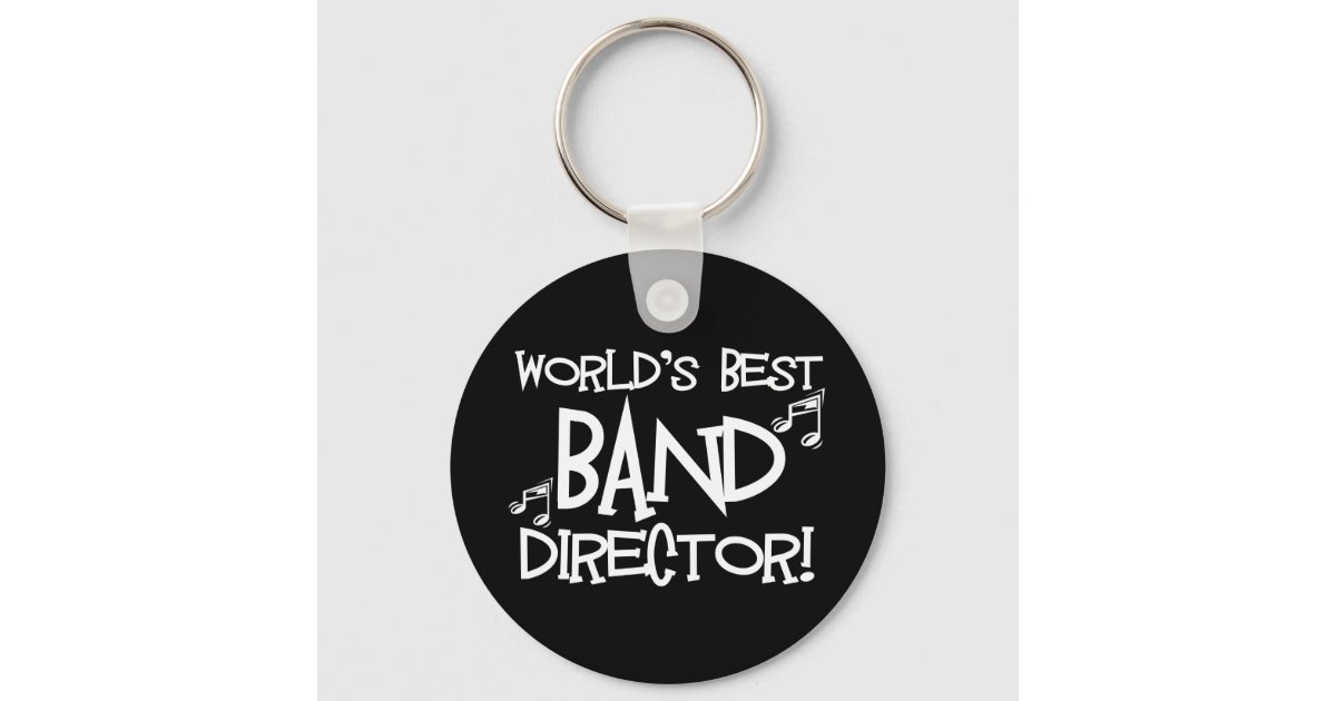 World's Best Band Director Keychain | Zazzle