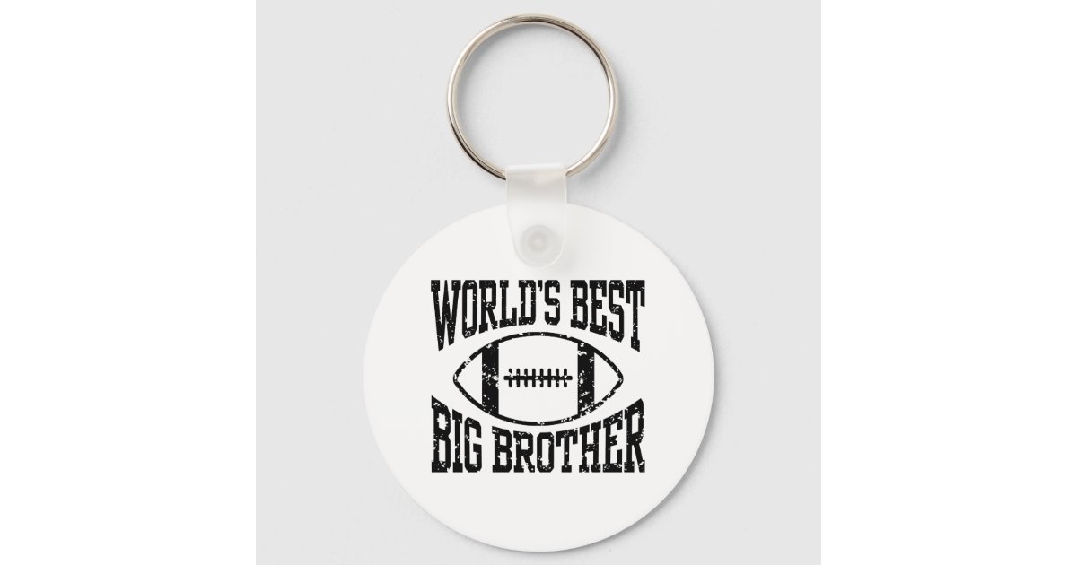 World's Best Big Brother Keychain | Zazzle