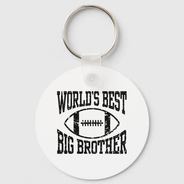 World's Best Big Brother Keychain | Zazzle