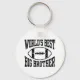 World's Best Big Brother Keychain | Zazzle