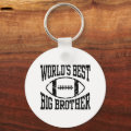 World's Best Big Brother Keychain | Zazzle