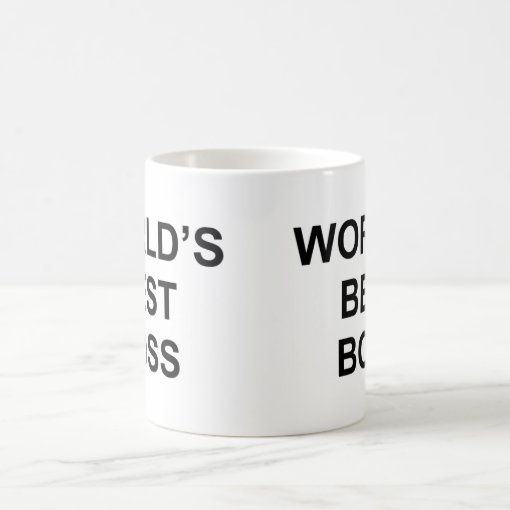 World's Best Boss Coffee Mug | Zazzle