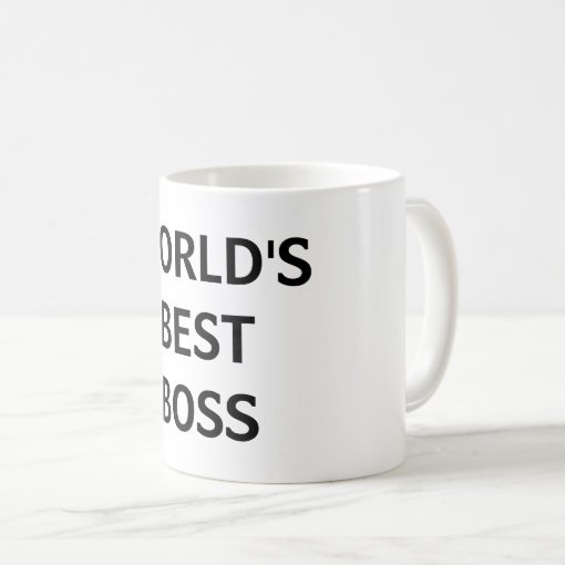 World's Best Boss Office Mug | Zazzle
