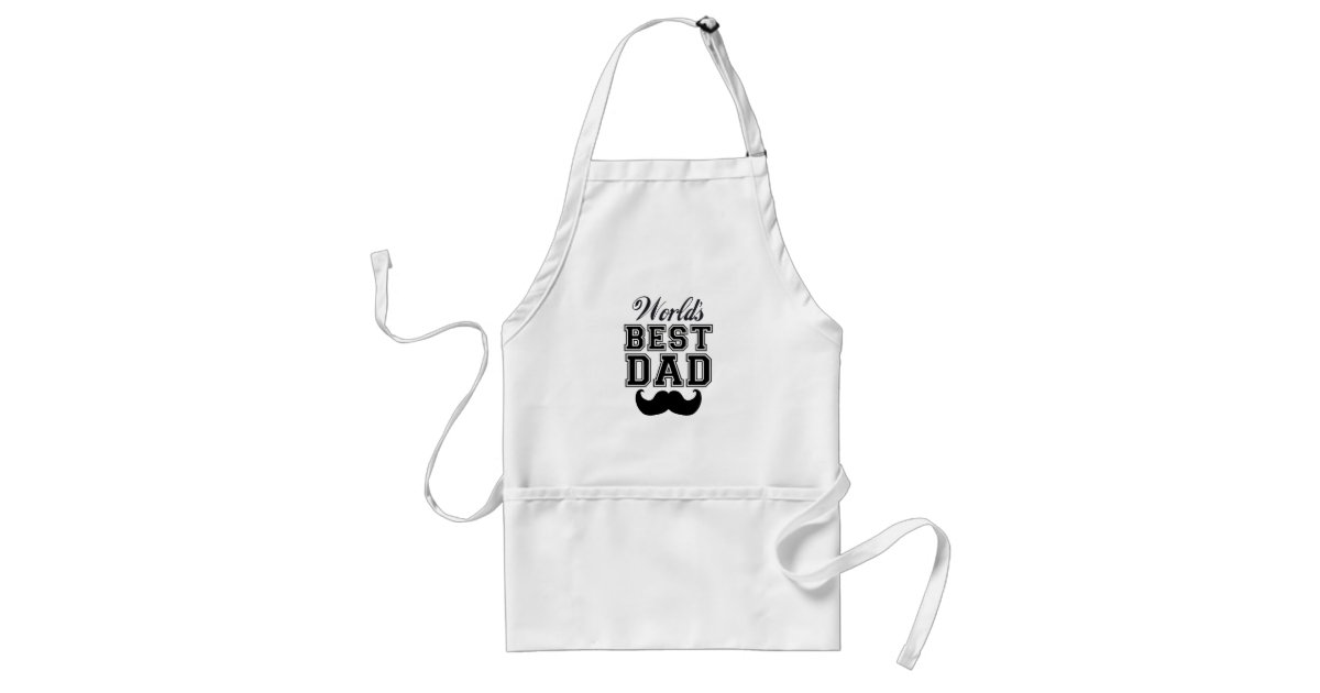 Worlds Best Dad Apron | Zazzle