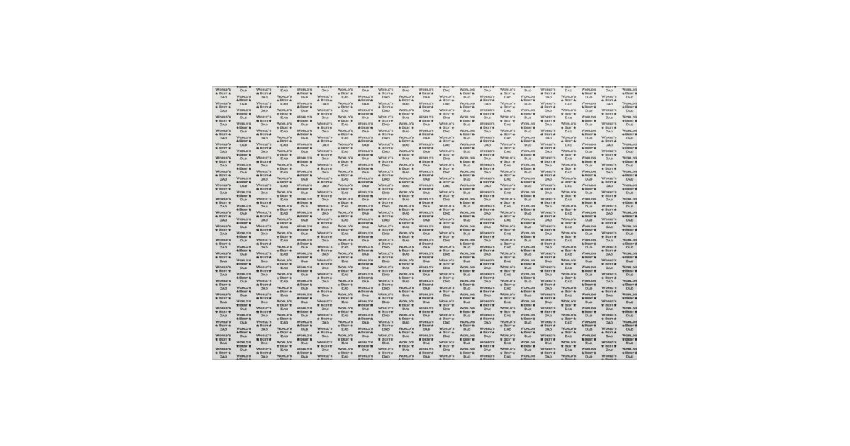 World's Best Dad Fabric | Zazzle
