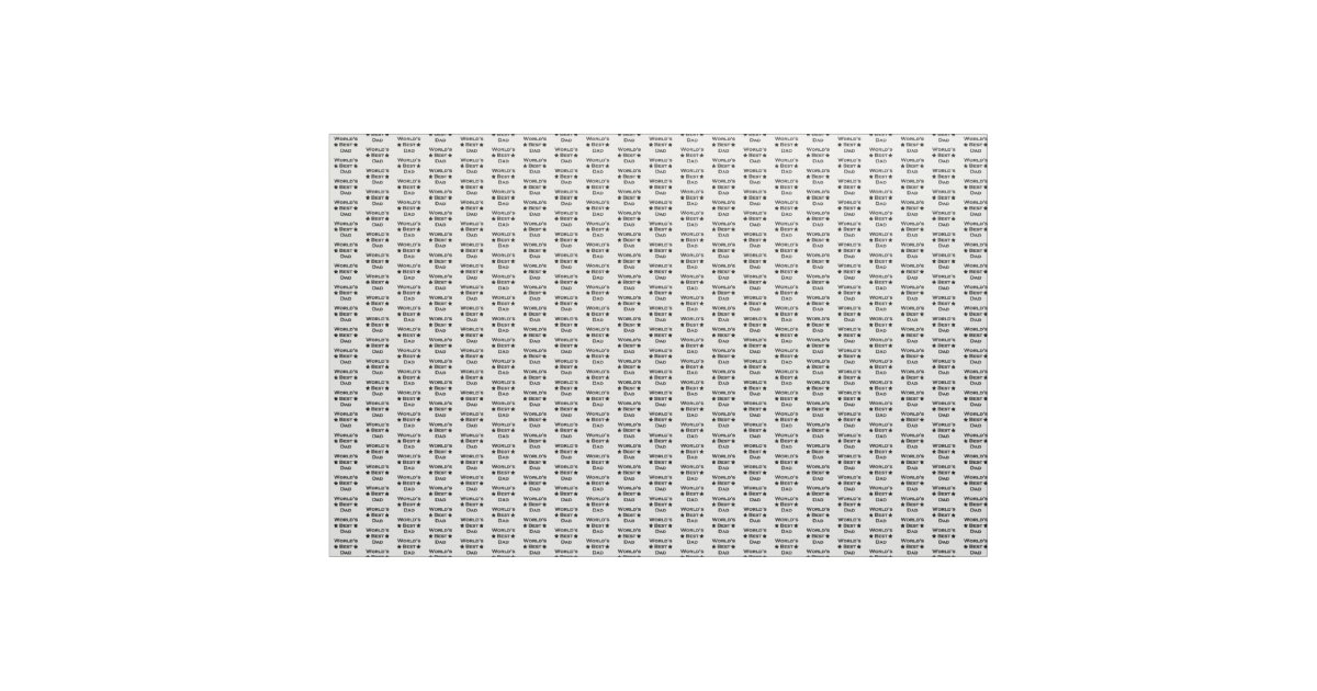 World's Best Dad Fabric | Zazzle