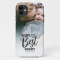 Worlds Best Daddy | Photo Case-Mate iPhone Case | Zazzle