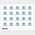 World's Best Daughter Square Sticker | Zazzle