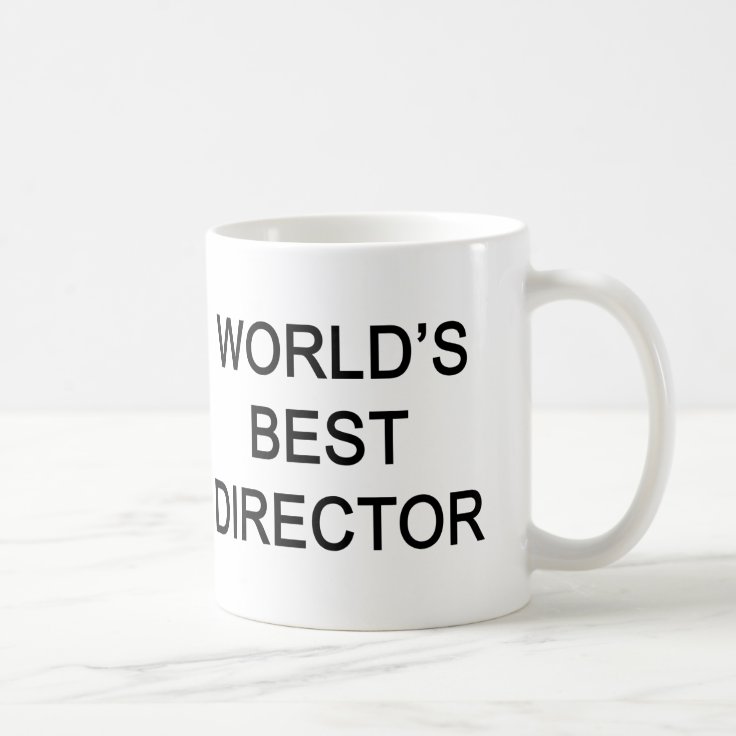 WORLD'S BEST DIRECTOR COFFEE MUG | Zazzle