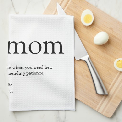 Worlds Best Ever Stepmom Stepmother Definition Kitchen Towel Zazzle