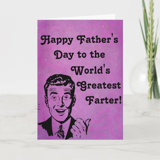 World's Best Farter Card | Zazzle