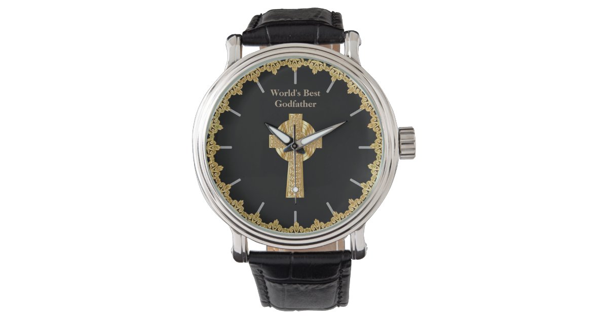 World's Best GODFATHER Watch | Zazzle