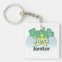 Janitor Keychains | Zazzle