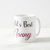World's Best Mama, Nanny, Nini, Grandma Coffee Mug | Zazzle