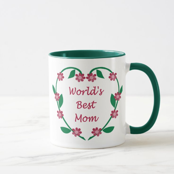World's Best Mom mug | Zazzle