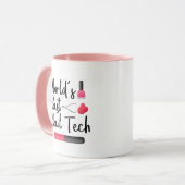 World's best nail tech mug | Zazzle