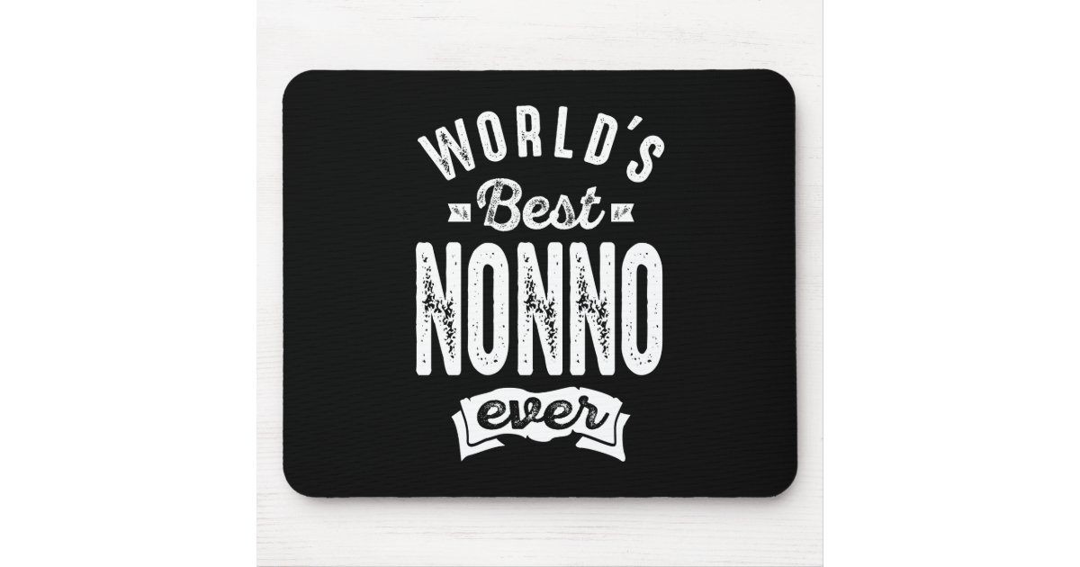 World's Best Nonno Mouse Pad | Zazzle