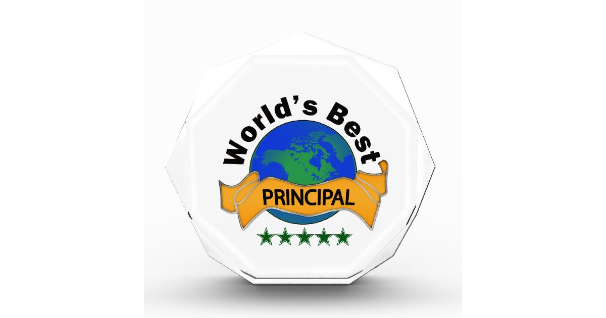 World's Best Principal Award | Zazzle