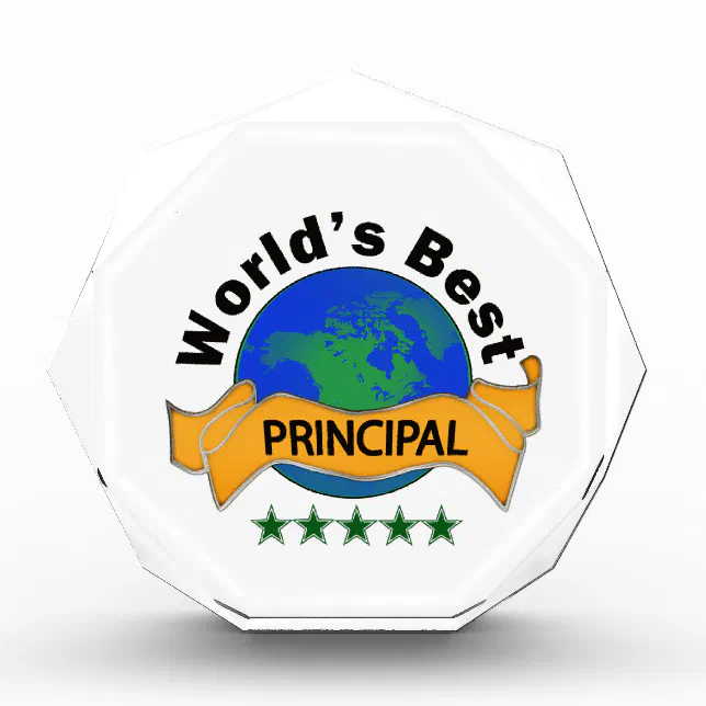 World's Best Principal Award | Zazzle