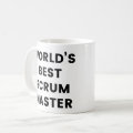 World's Best Scrum Master Coffee Mug | Zazzle