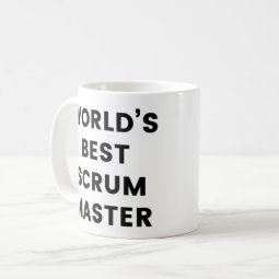 World's Best Scrum Master Coffee Mug | Zazzle