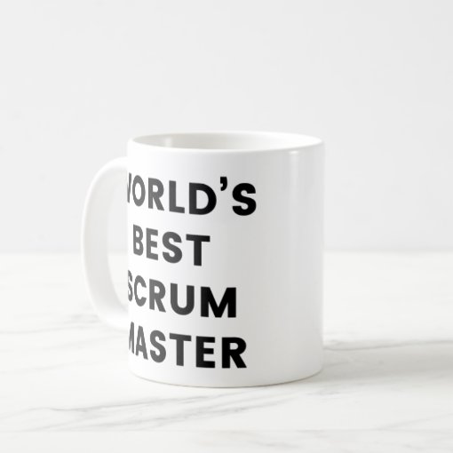 World's Best Scrum Master Coffee Mug | Zazzle