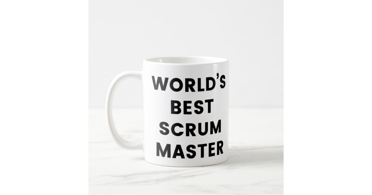 World's Best Scrum Master Coffee Mug | Zazzle