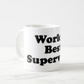 World's Best Supervisor Coffee Mug | Zazzle