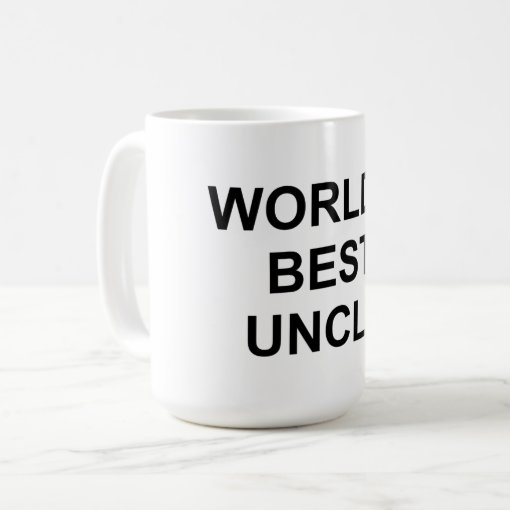 World's Best Uncle Coffee Mug | Zazzle